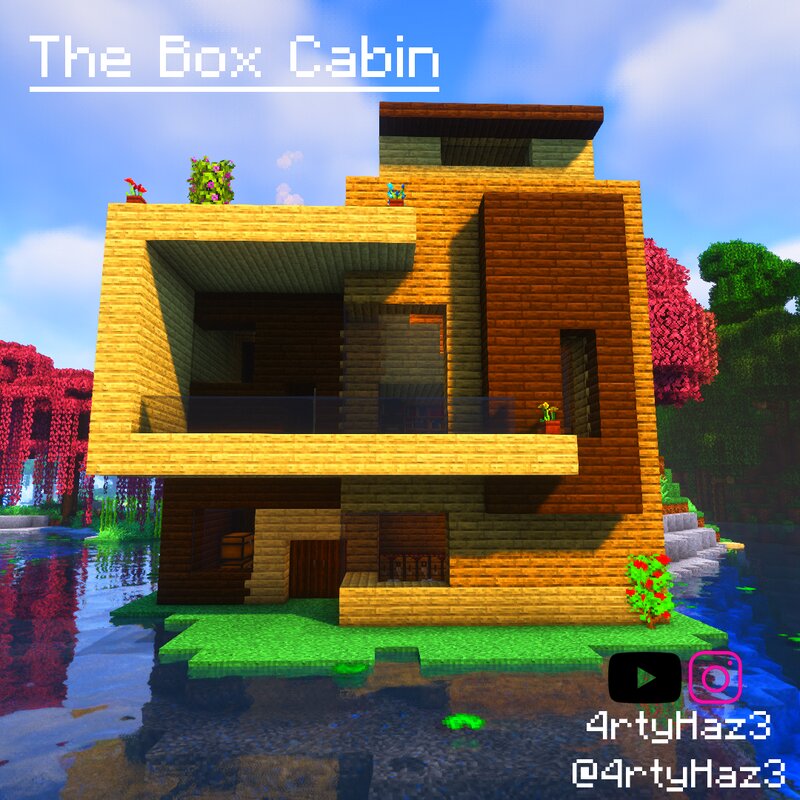 The Box Cabin Minecraft Map