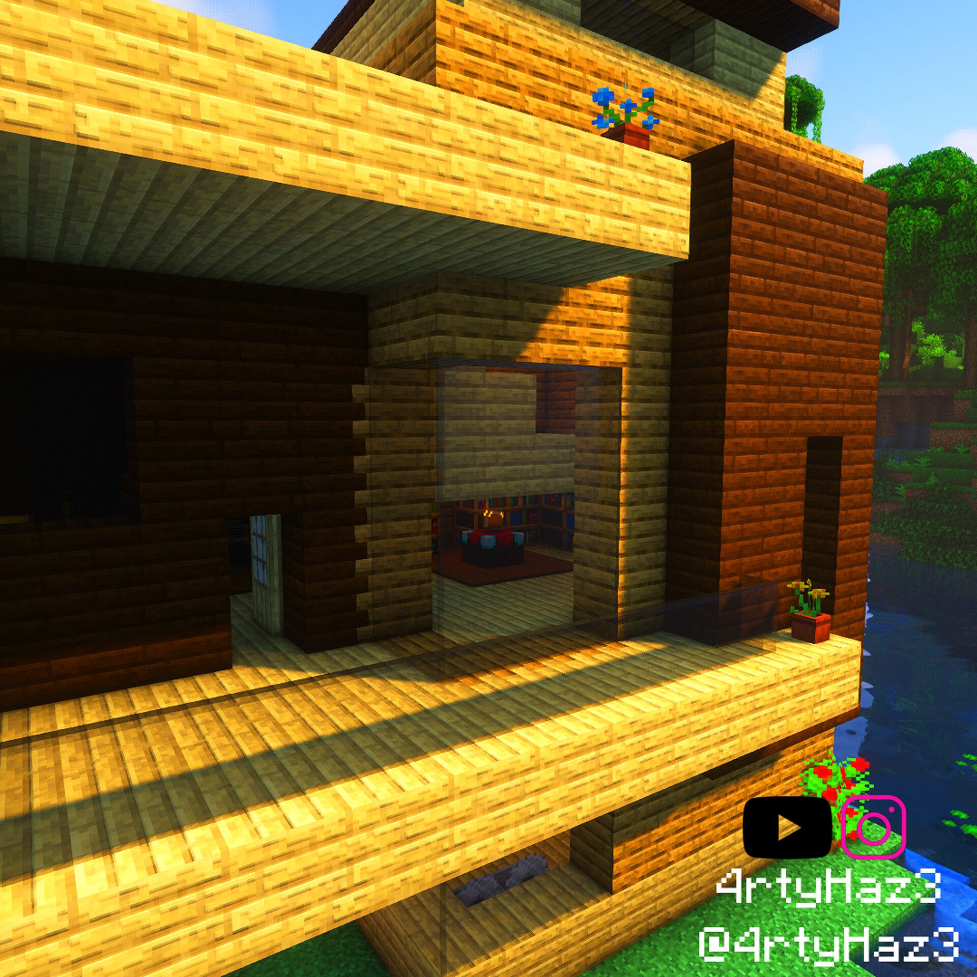 The Box Cabin Minecraft Map