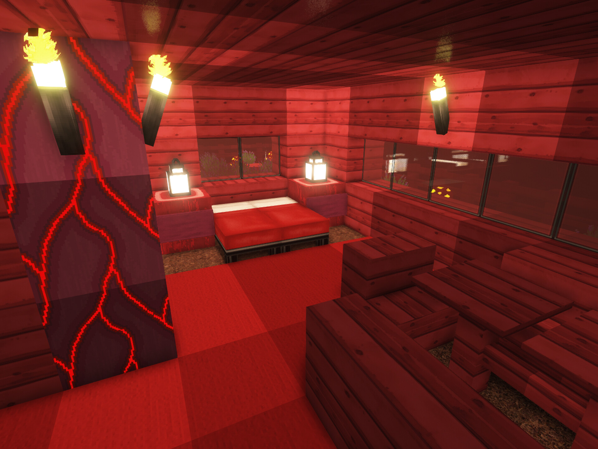 Houses in the void - Snapshot 20w16a Minecraft Map