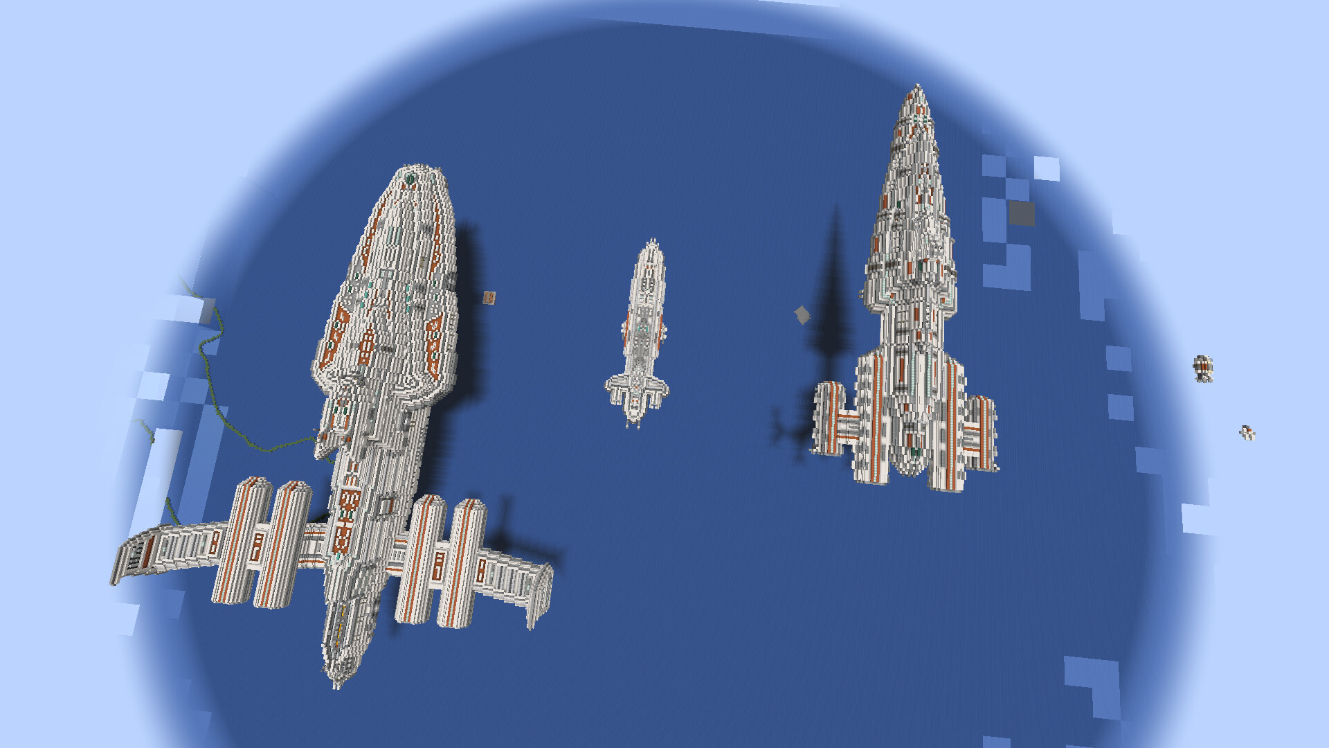 Starship Falcon! Minecraft Map