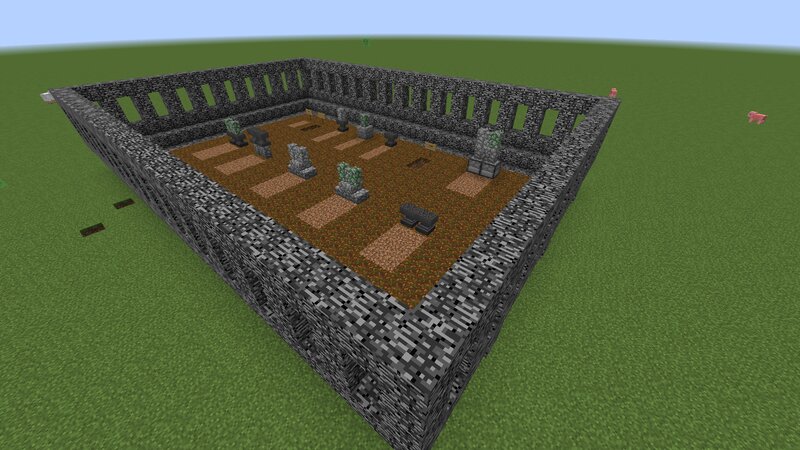 Graveyard Arena Minecraft Map