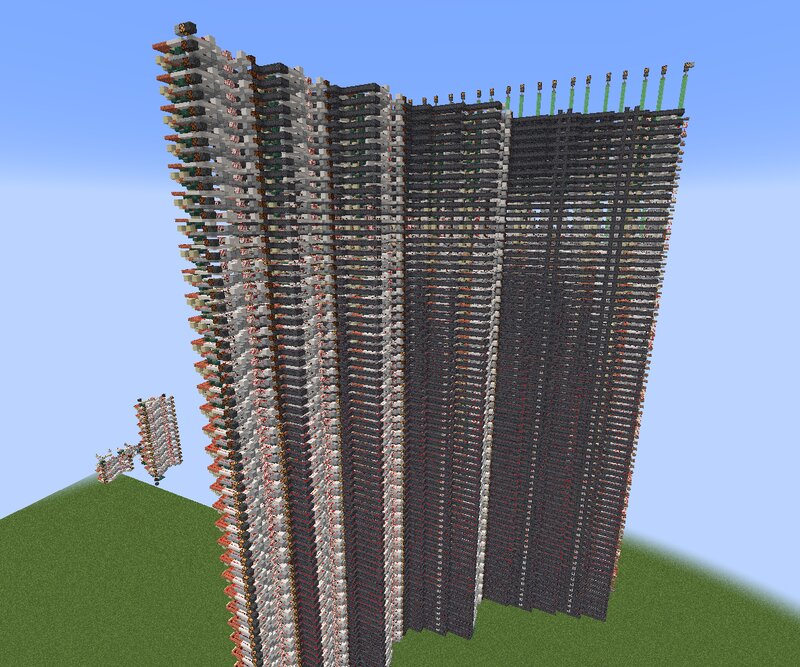 32x32bit redstone multiplier Minecraft Map