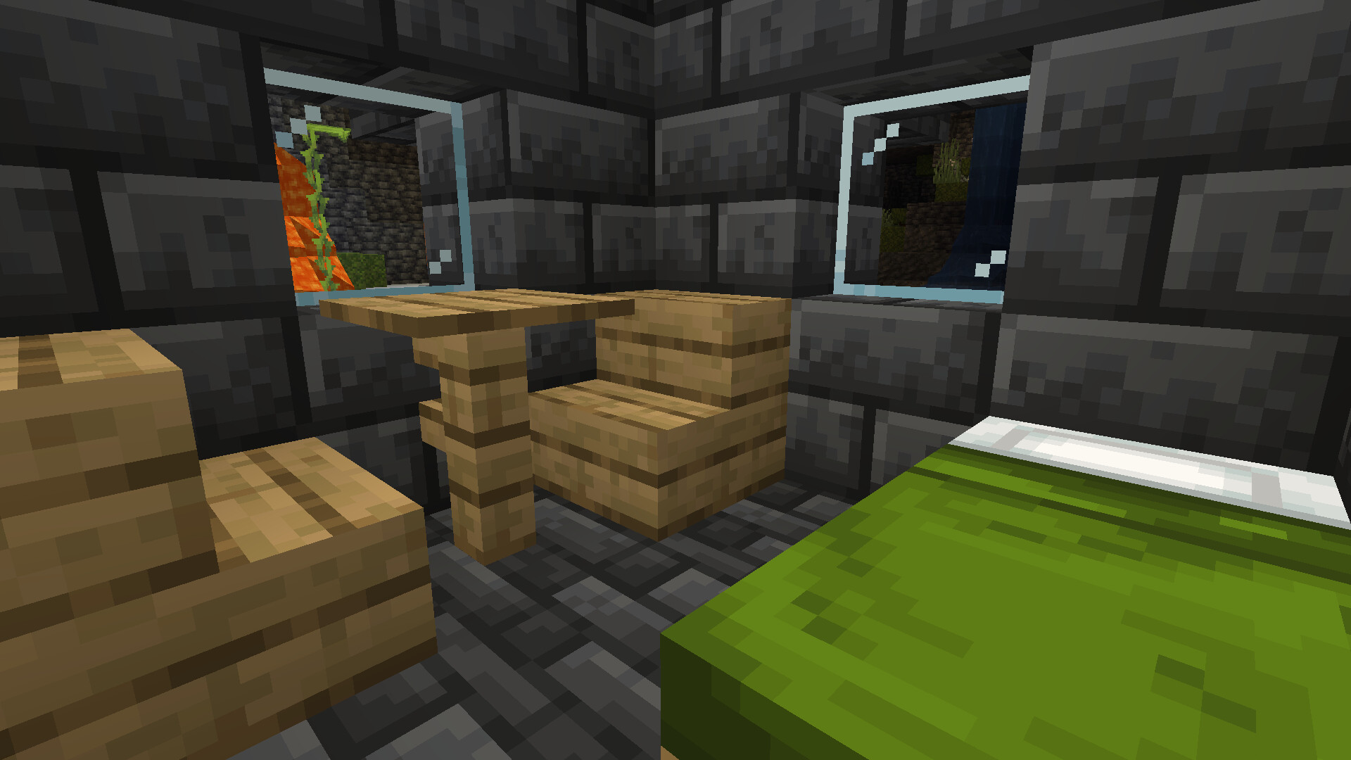 Lush Cave Village Minecraft Map