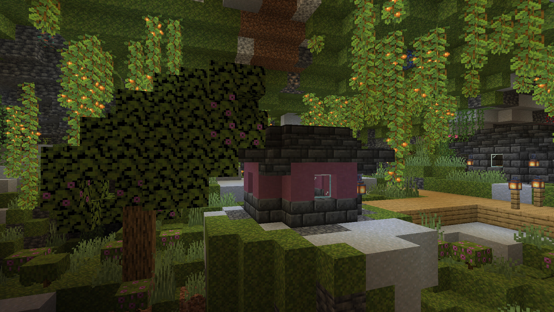 Lush Cave Village Minecraft Map