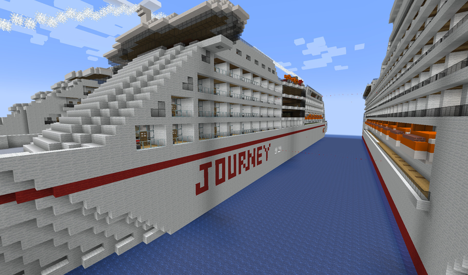 PCL Journey | Minecraft Cruise Ship Minecraft Map