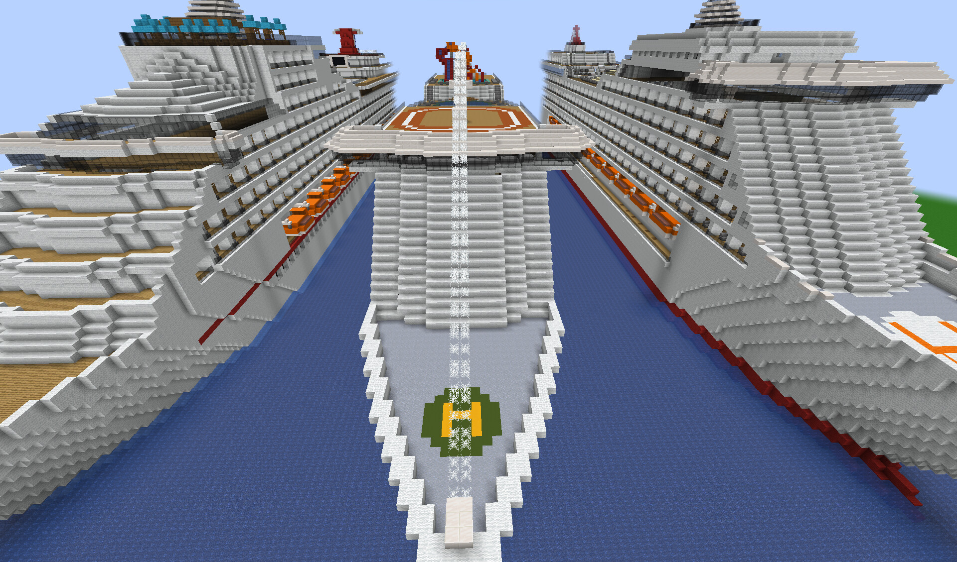 PCL Journey | Minecraft Cruise Ship Minecraft Map