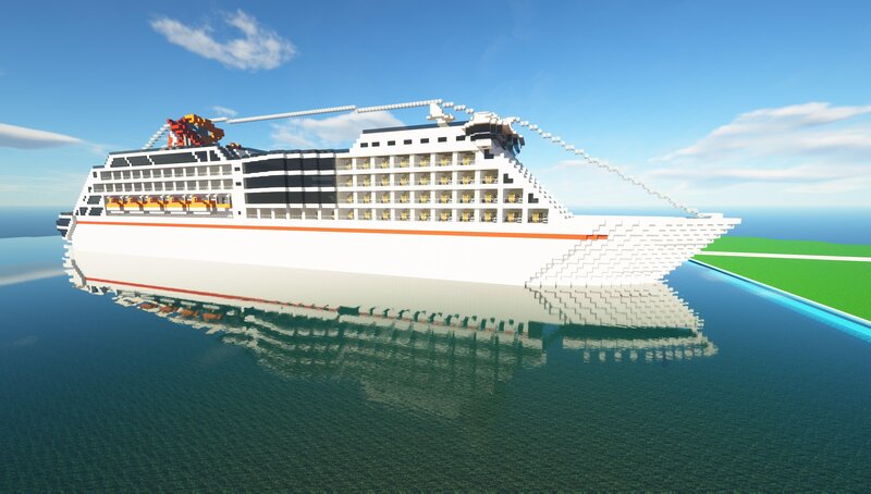 PCL Journey | Minecraft Cruise Ship Minecraft Map