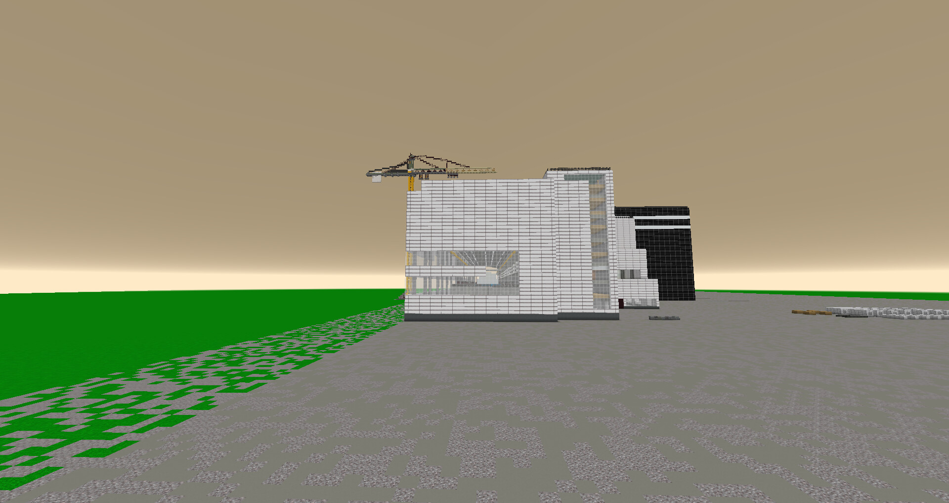 Chernobyl NPP ЧАЭС before the accident Minecraft Map