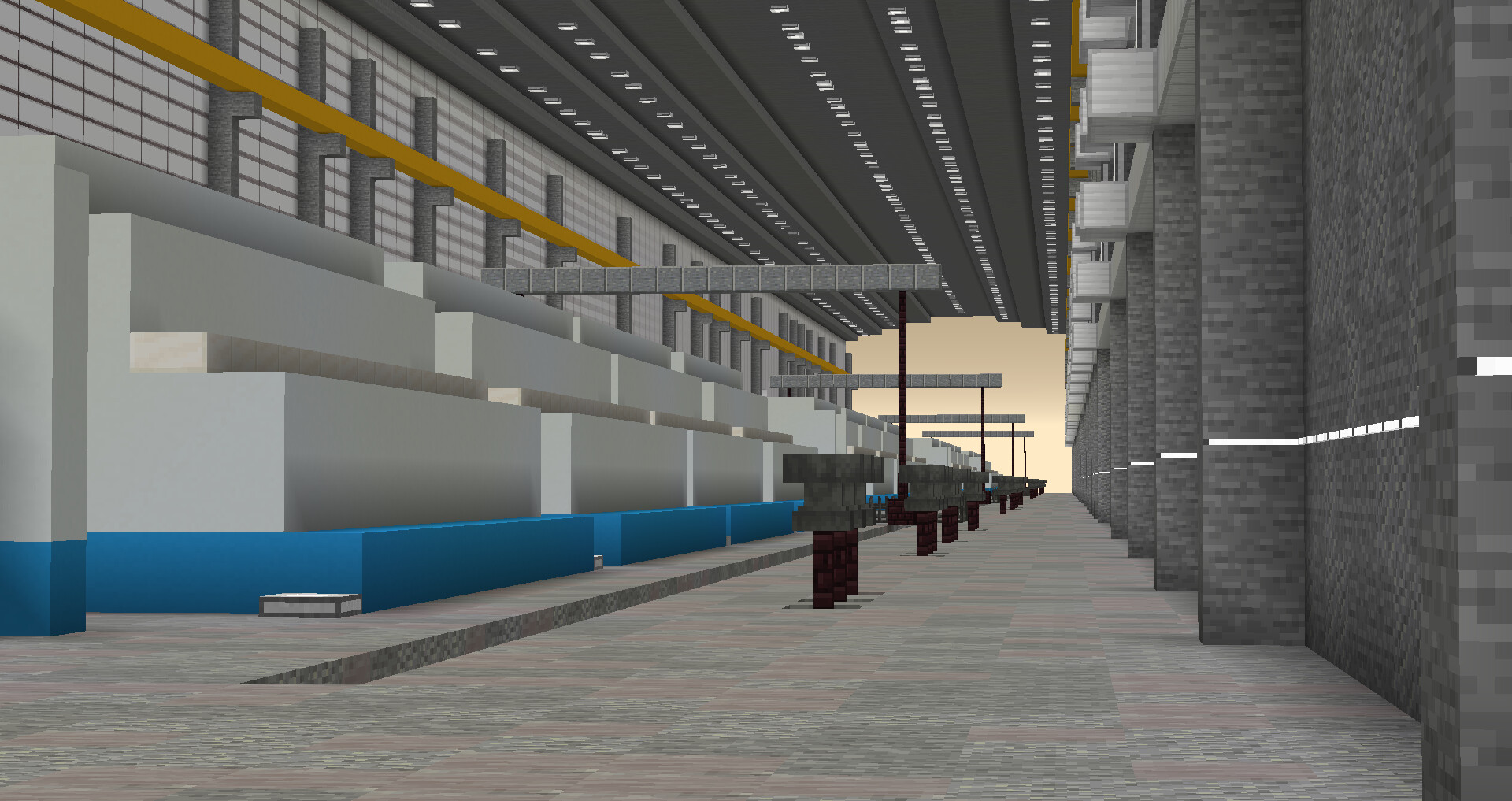Chernobyl NPP ЧАЭС before the accident Minecraft Map