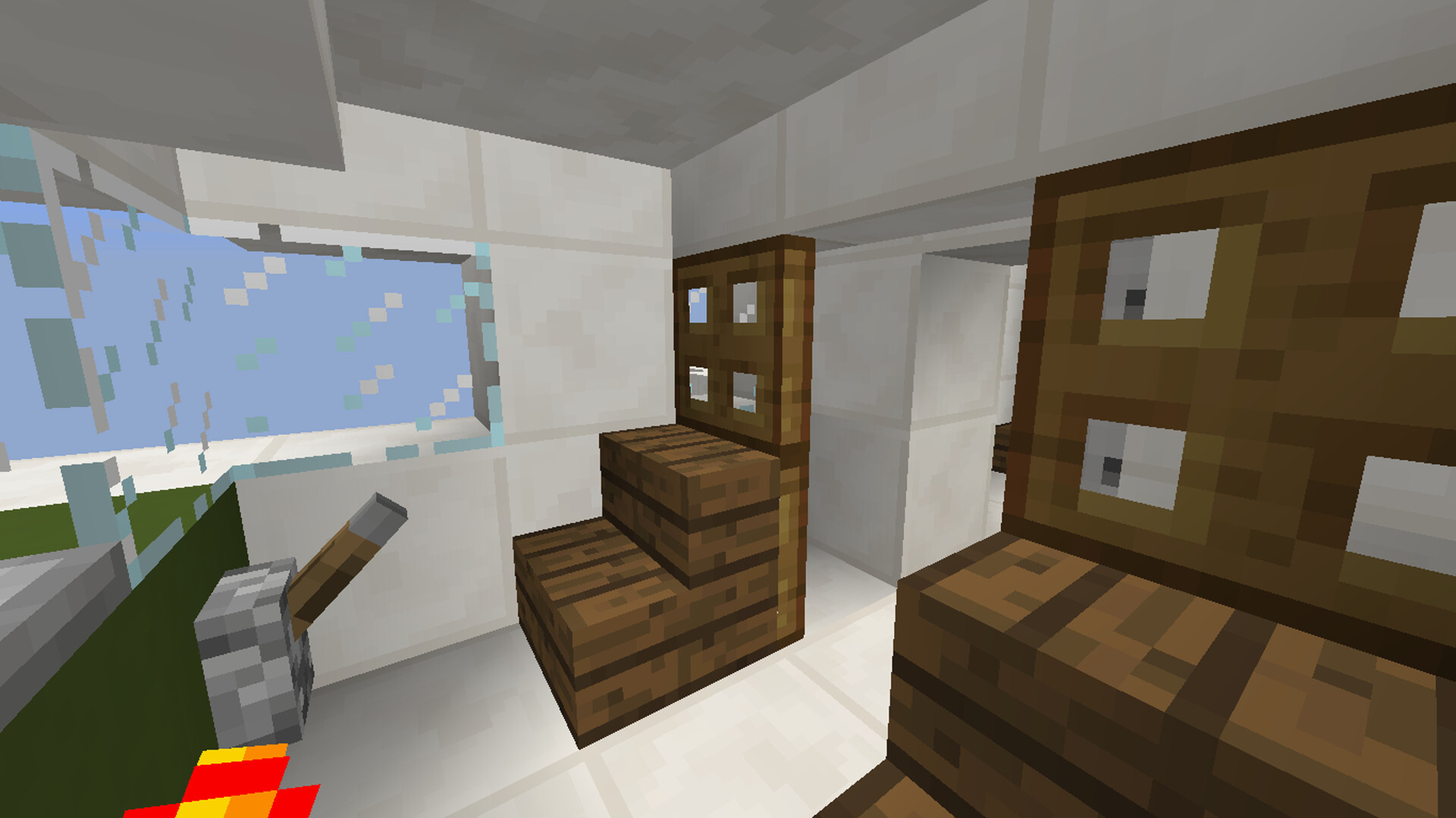 Simple plane for 1.12.2 + Minecraft Map