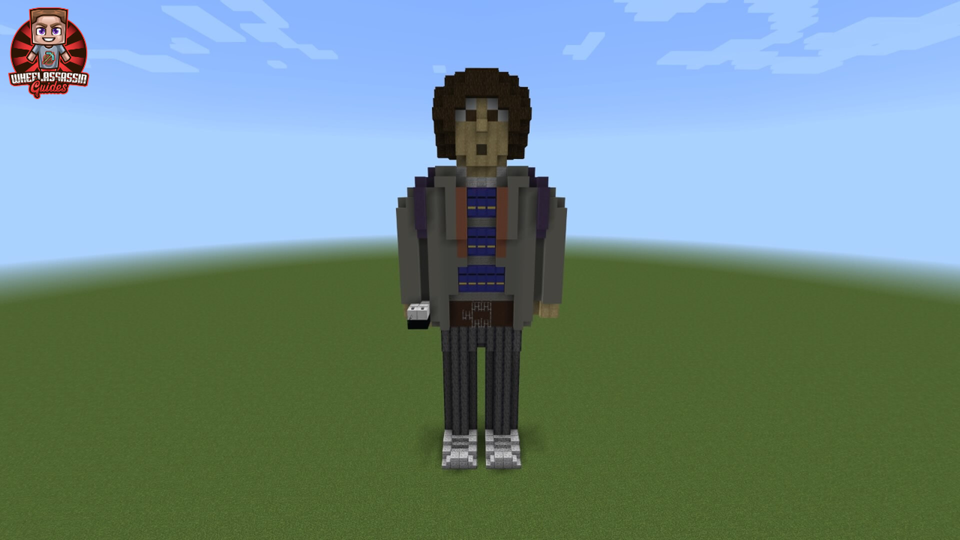 Stranger Things Mike Statue!! Minecraft Map