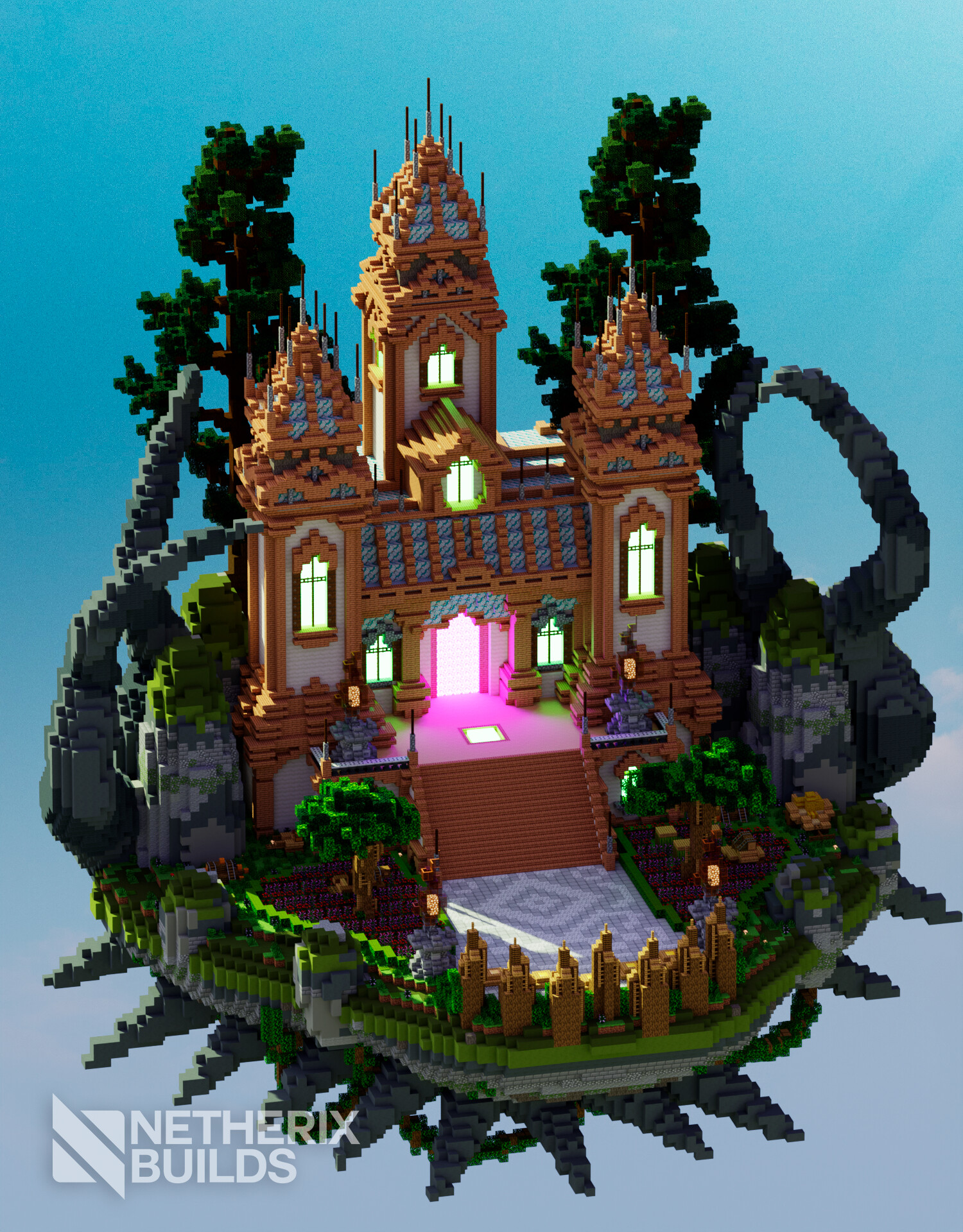 ⛅ Seasonal Lobbies 🎃 [4 Lobbies] | NetherixStudios Minecraft Map