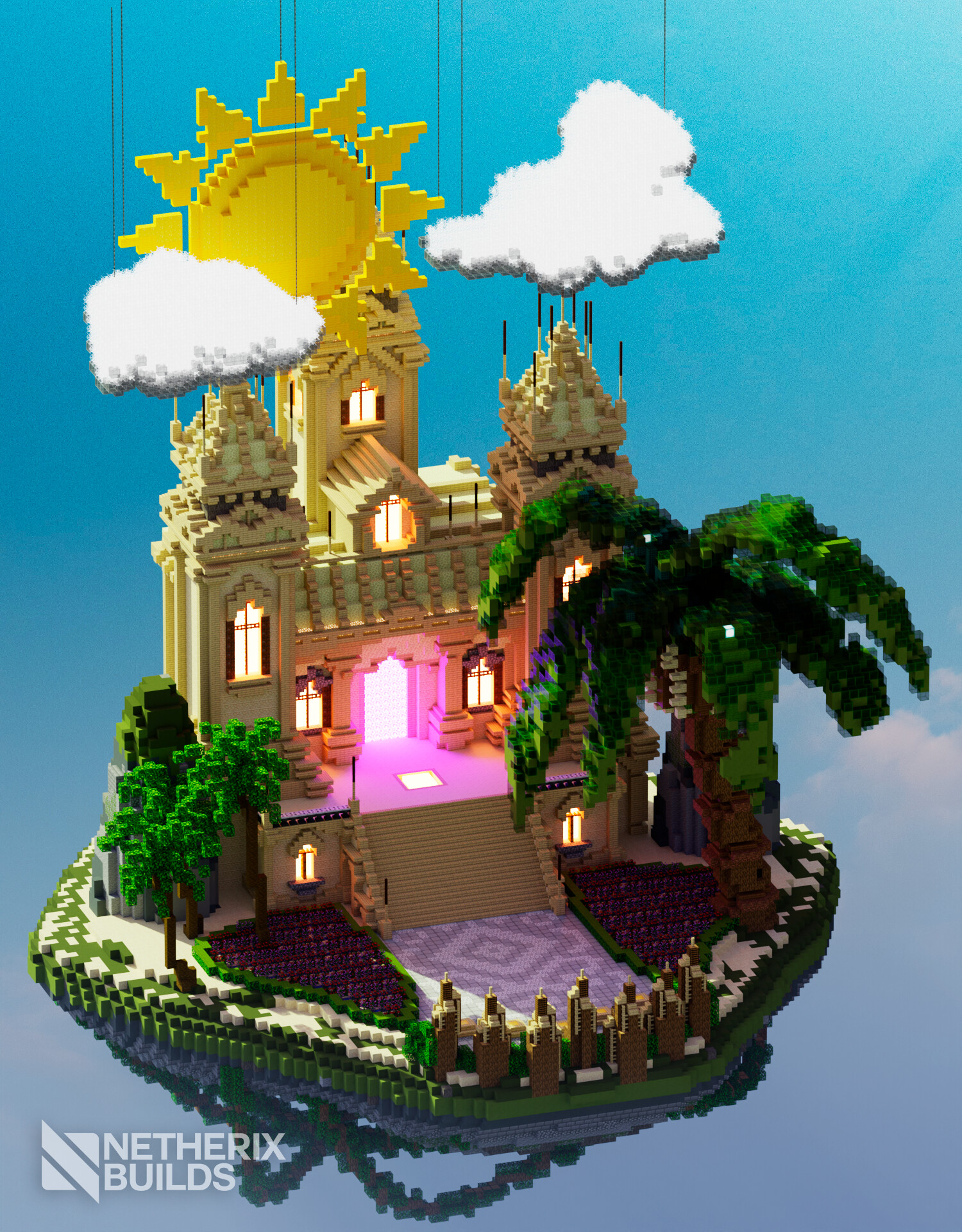 ⛅ Seasonal Lobbies 🎃 [4 Lobbies] | NetherixStudios Minecraft Map