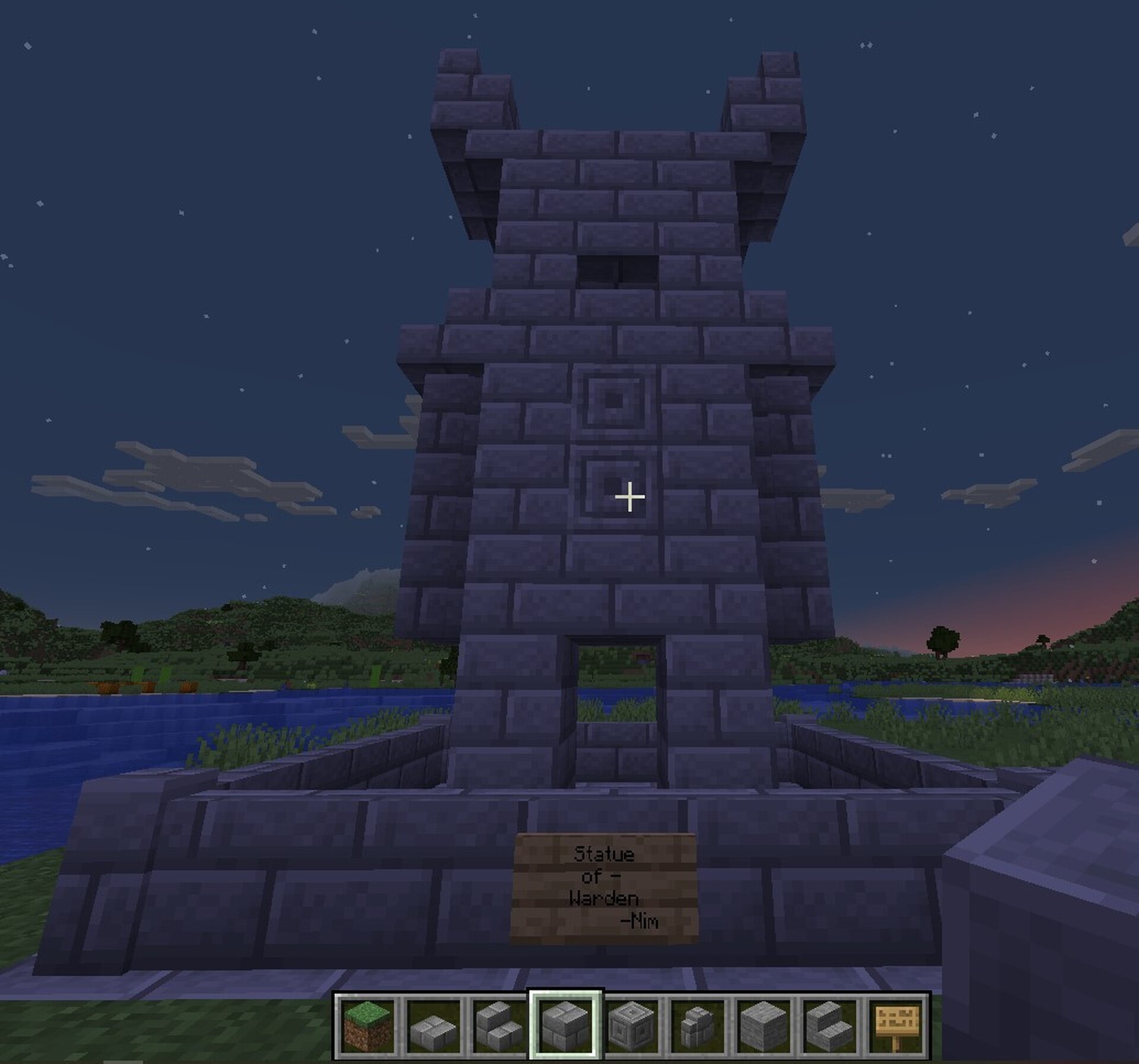 Warden Statue - Perfect new addition to your collection! Minecraft Map
