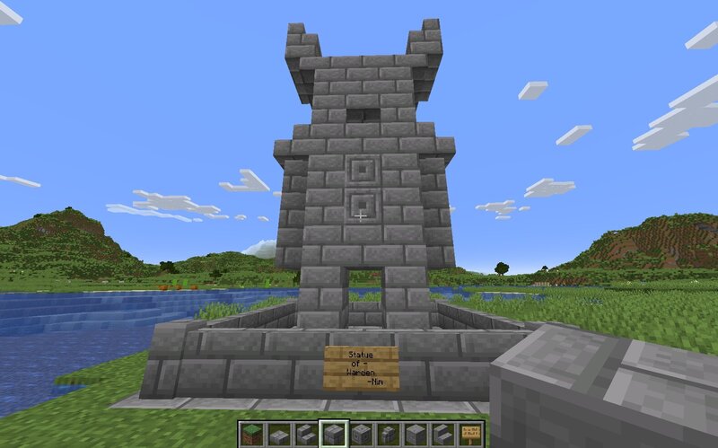 Warden Statue - Perfect new addition to your collection! Minecraft Map