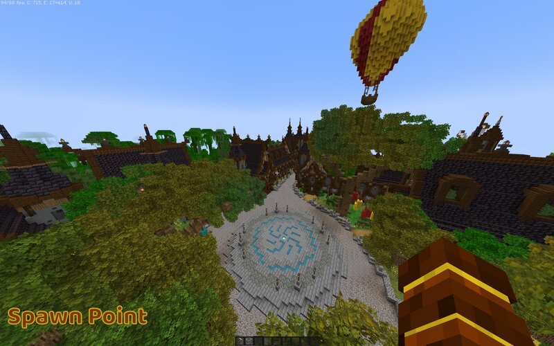 Medieval Survival Spawn - [ Designs, Details, Biomes &... ] Minecraft Map