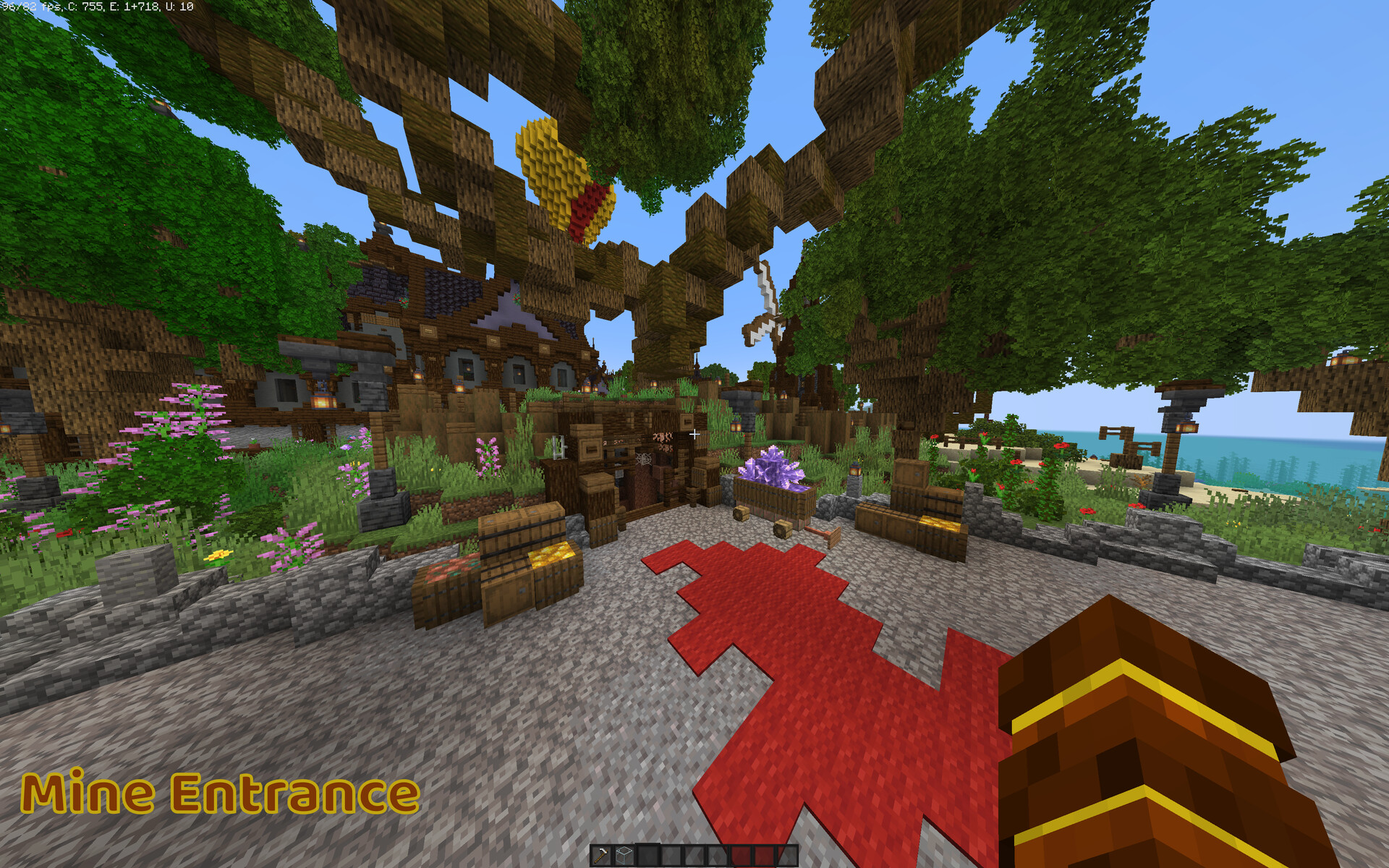 Medieval Survival Spawn - [ Designs, Details, Biomes &... ] Minecraft Map