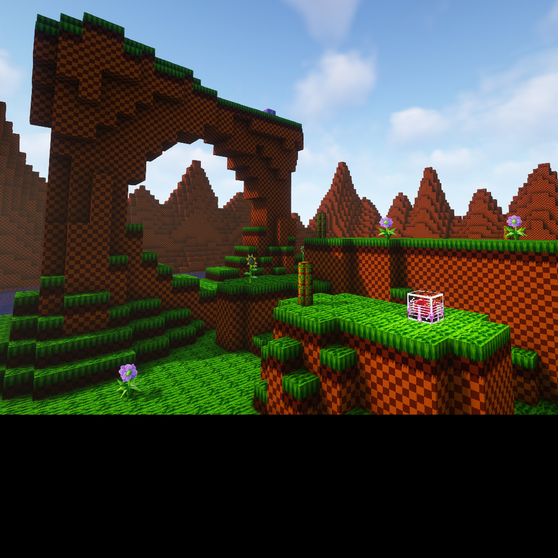 Sonic The Hedgehog 1 Minecraft Map