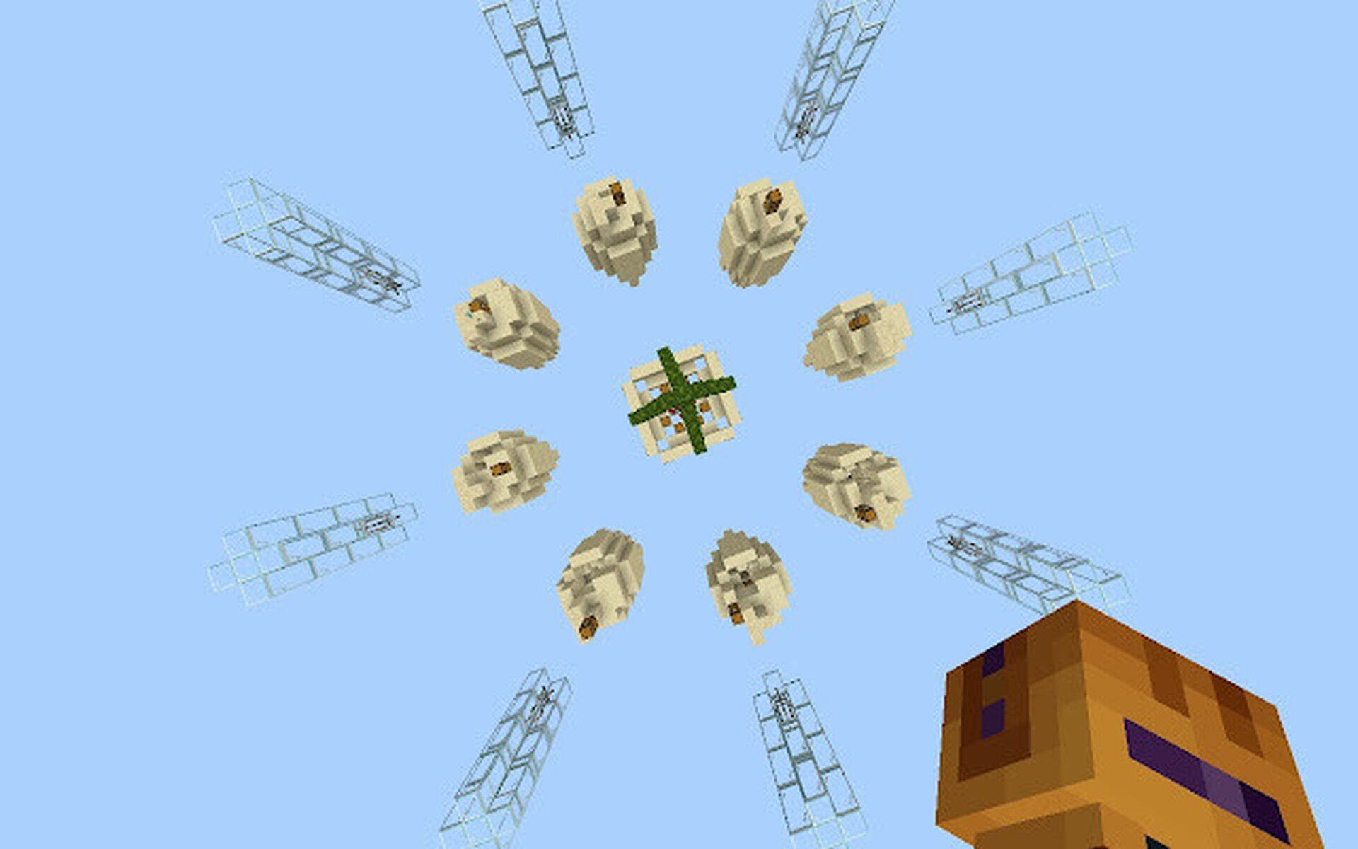 SkyWars Mapa for MCPE and MCBE Minecraft Map