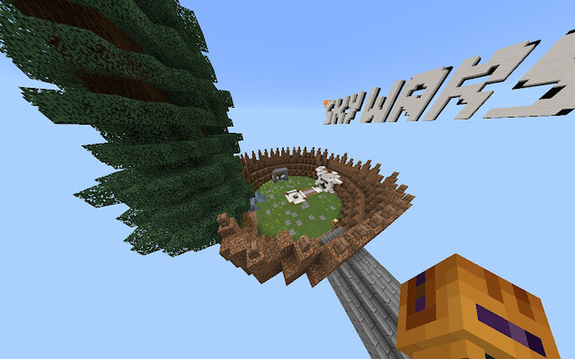 SkyWars Mapa for MCPE and MCBE Minecraft Map