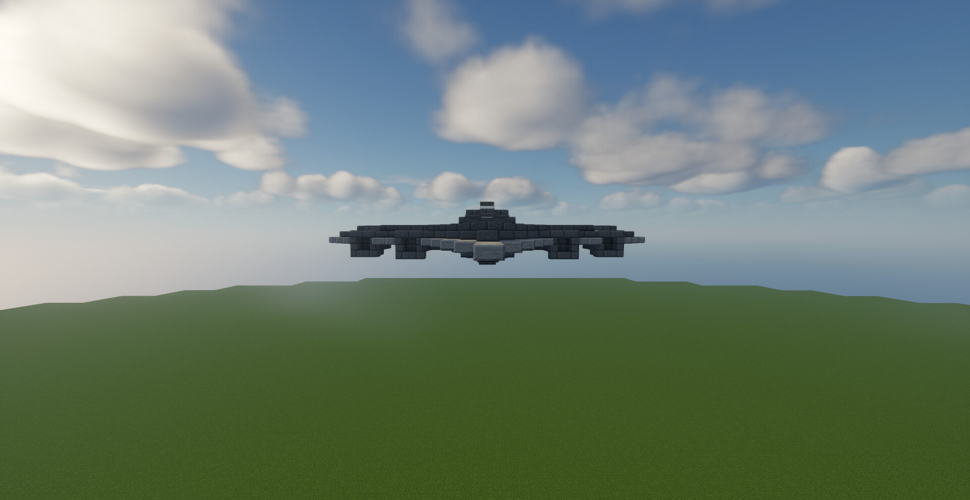 Futuristic Attack Ship Minecraft Map