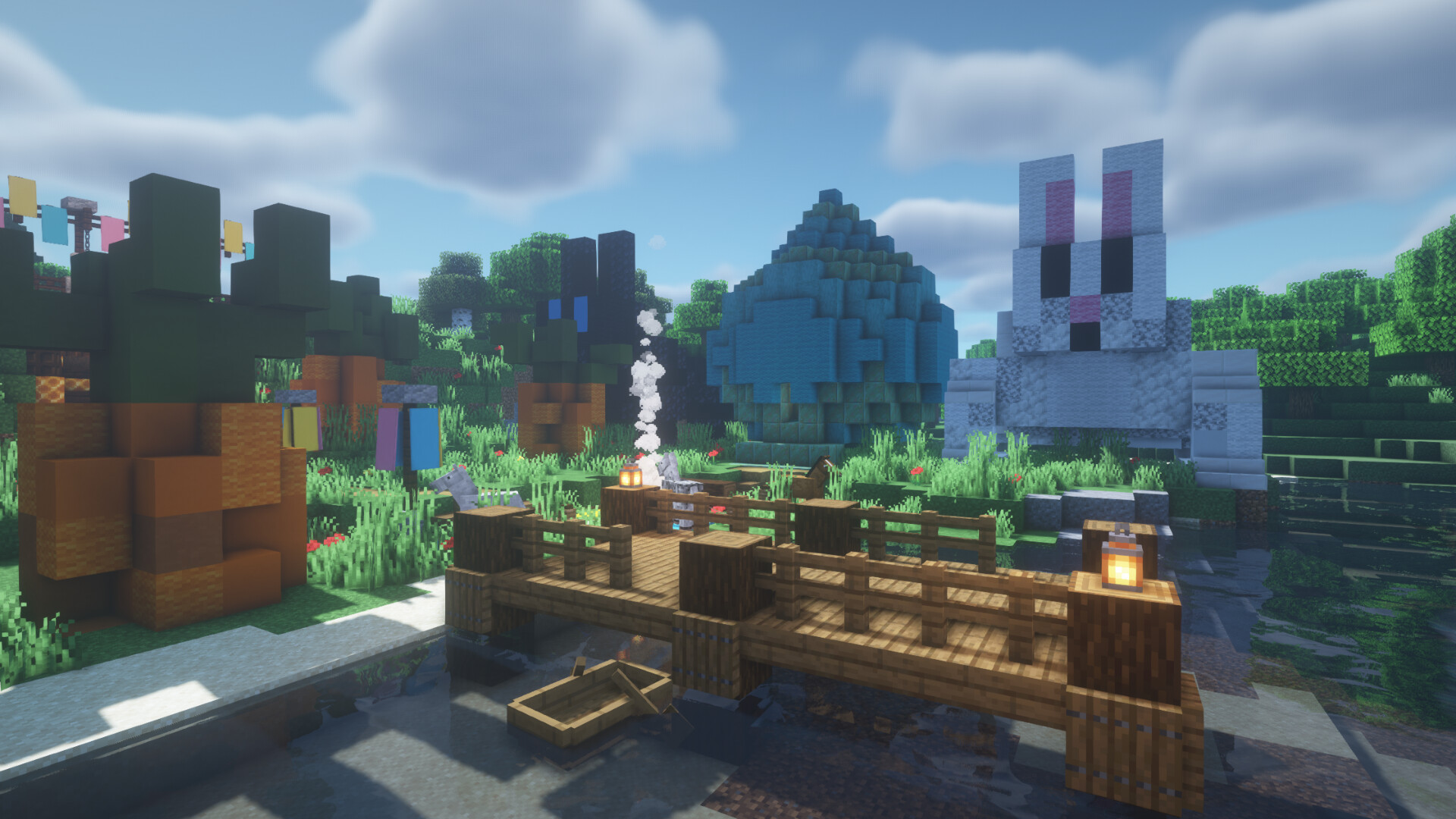 Easter Themed Spawn Island by Cuzza88 Minecraft Map