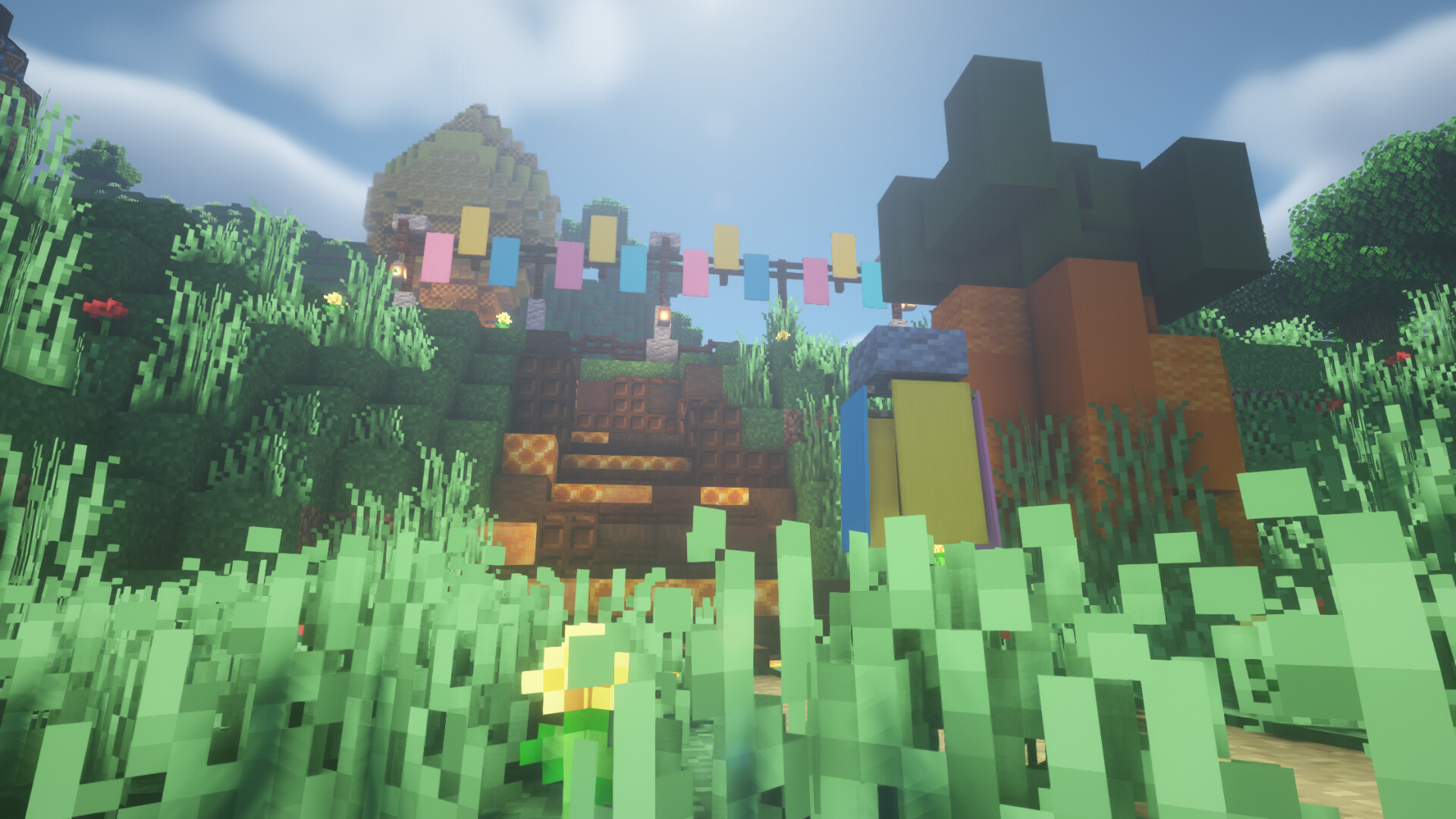 Easter Themed Spawn Island by Cuzza88 Minecraft Map