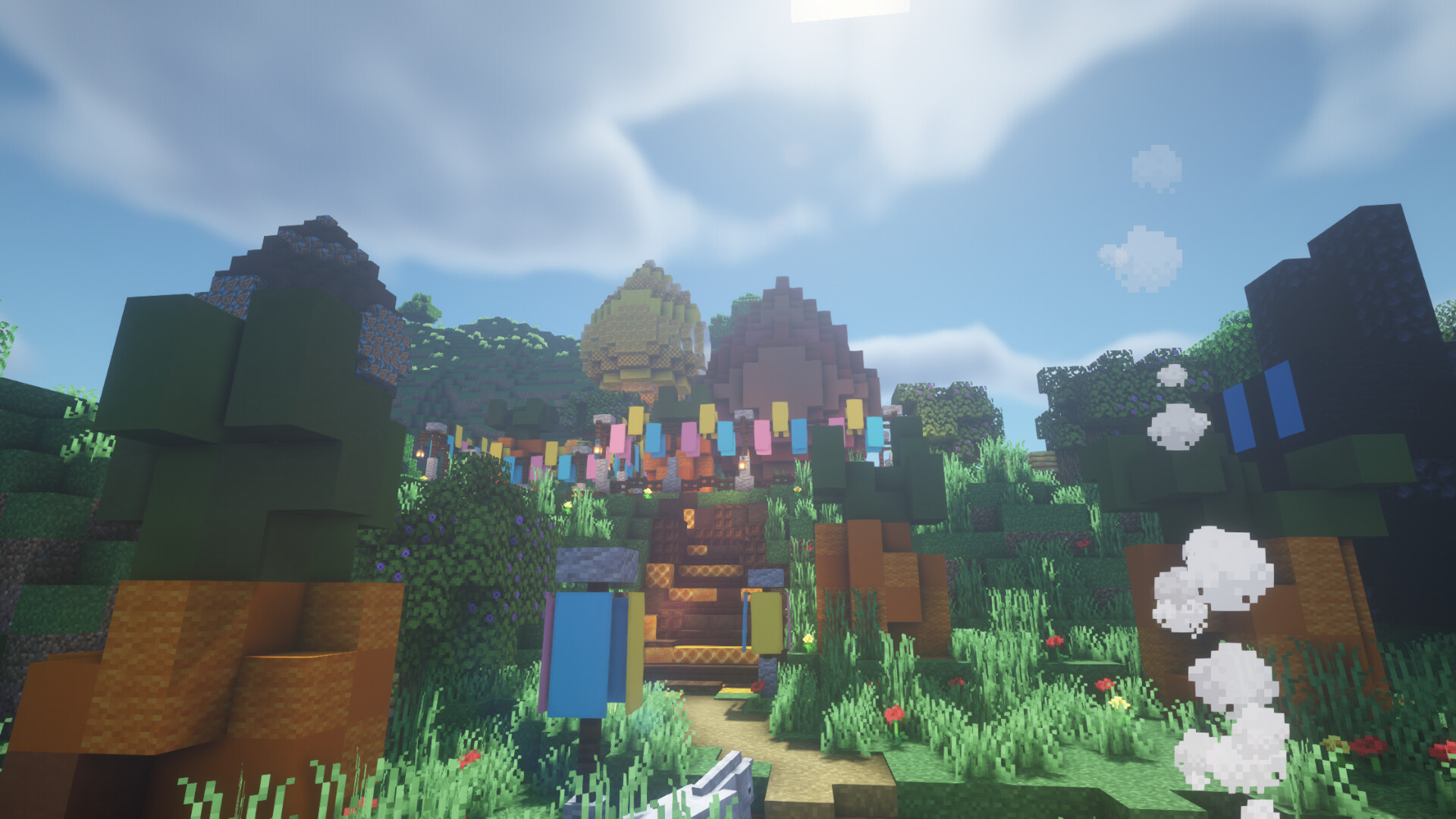 Easter Themed Spawn Island by Cuzza88 Minecraft Map