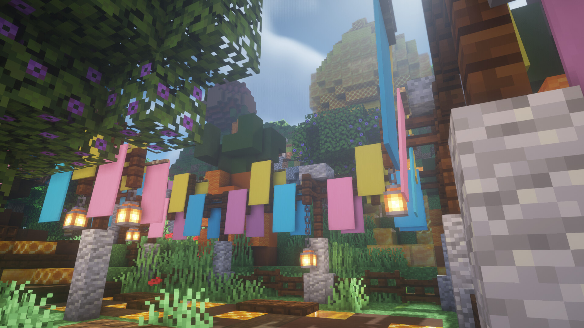 Easter Themed Spawn Island by Cuzza88 Minecraft Map