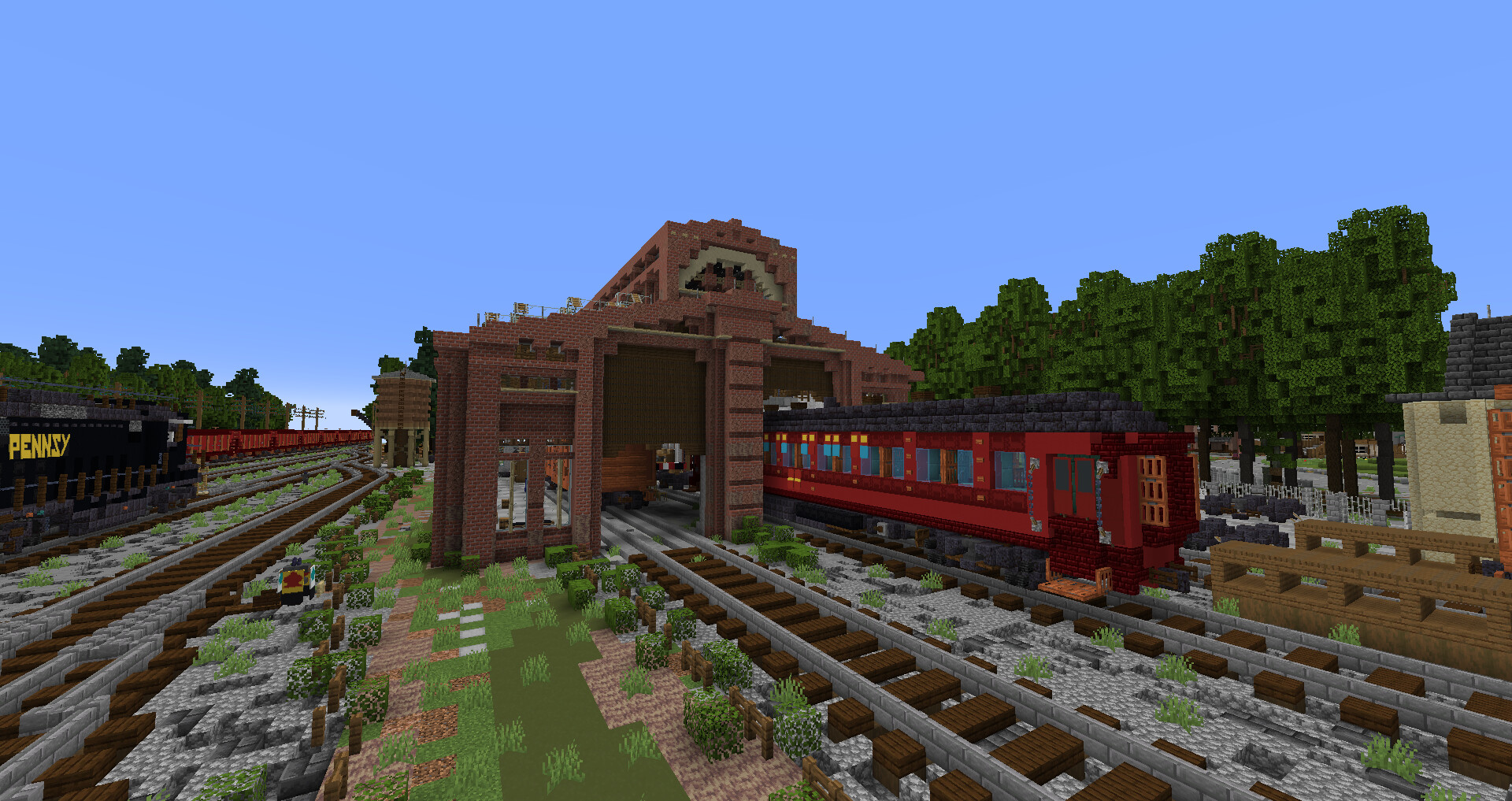 Mt. Valley station - US (1952) - Rail yard/ Train station [With ...