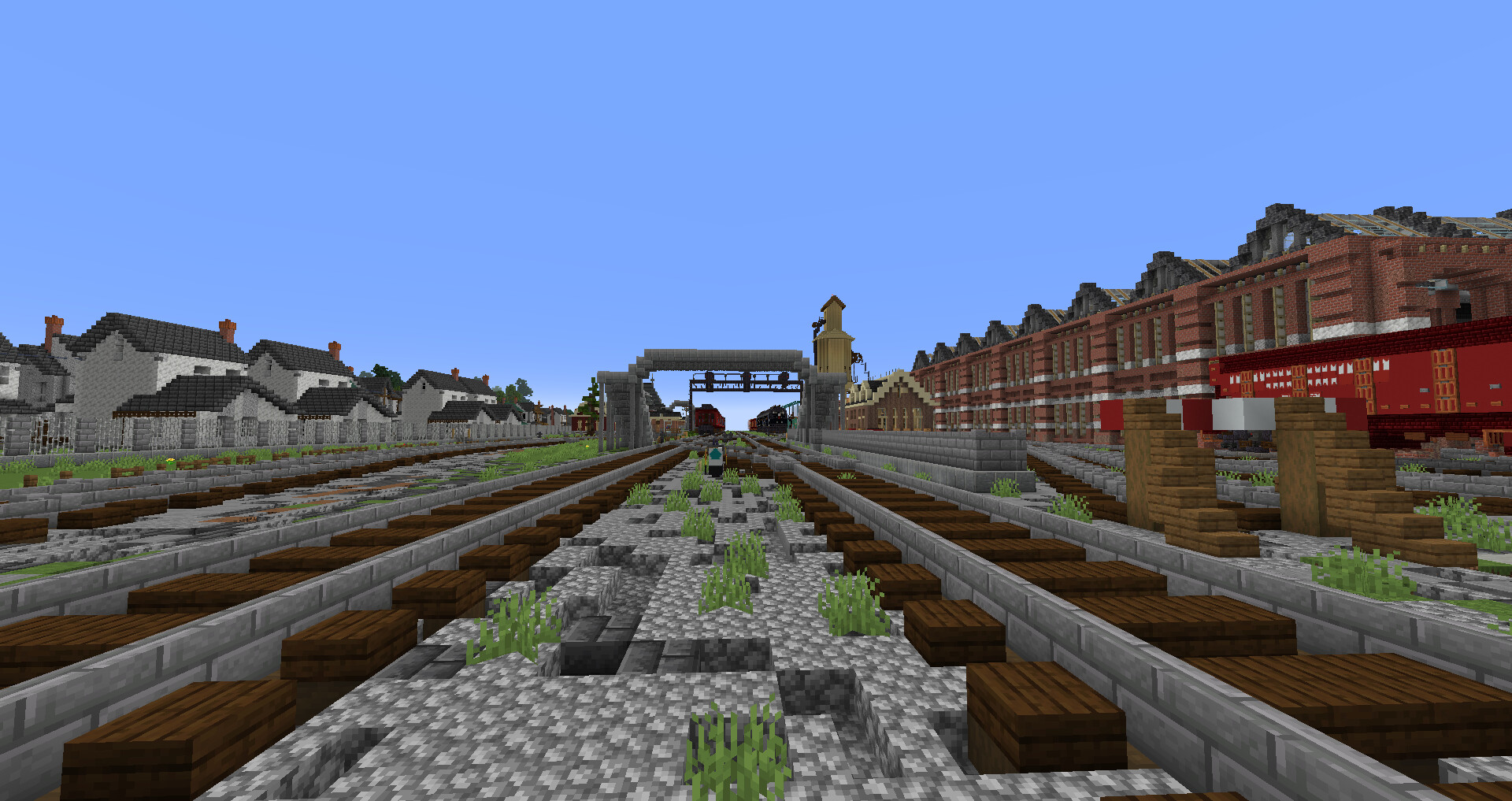 Mt. Valley station - US (1952) - Rail yard/ Train station [With ...