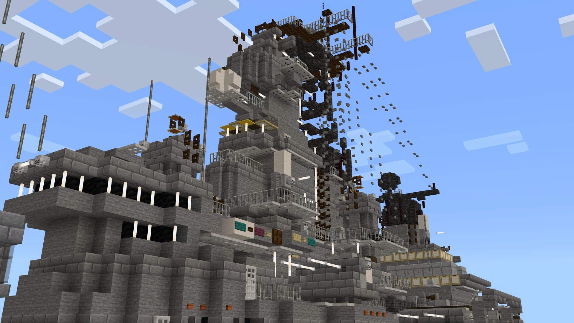 USS Iowa (1990) 1:1 Scale Minecraft Map