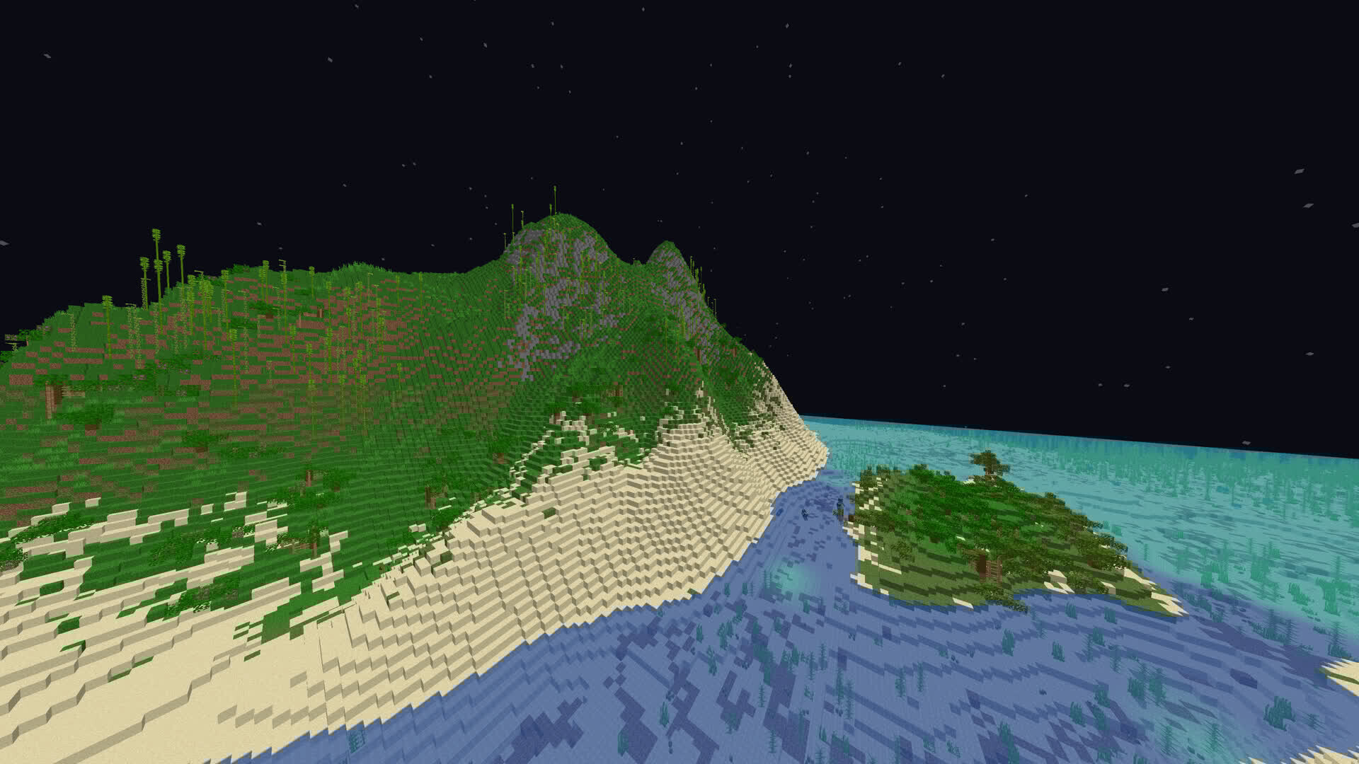 Volcanic archipelago / island chain [1.17+] Minecraft Map