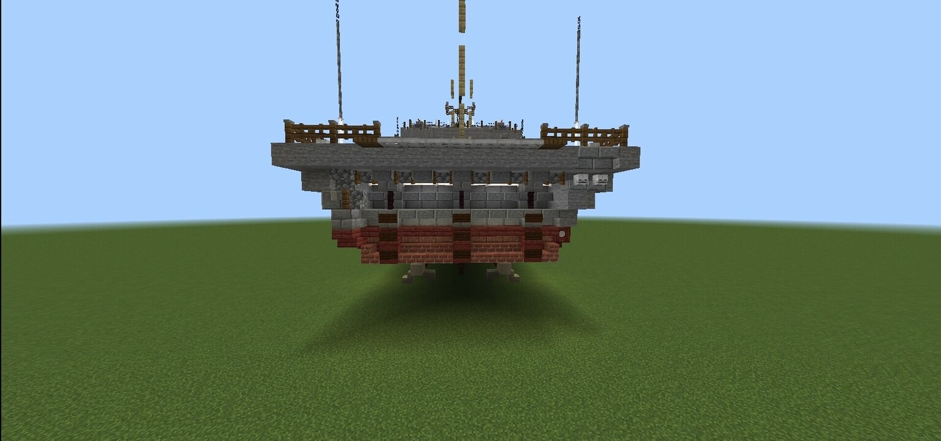 1:1 Ivan Gren class landing ship Pyotr Morgunov Minecraft Map