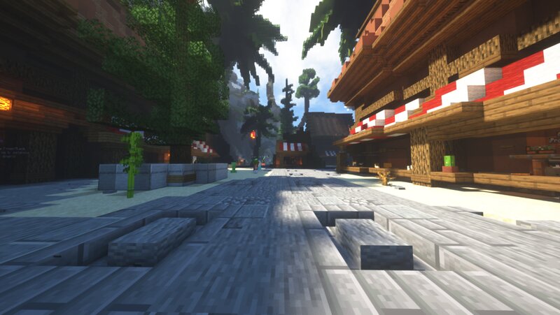 Tropical Survival Spawn Minecraft Map