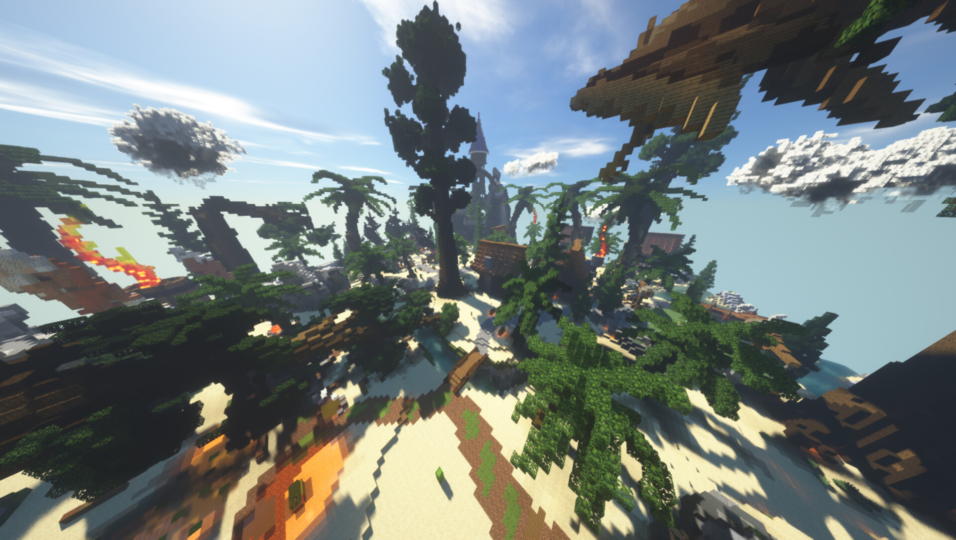 Tropical Survival Spawn Minecraft Map