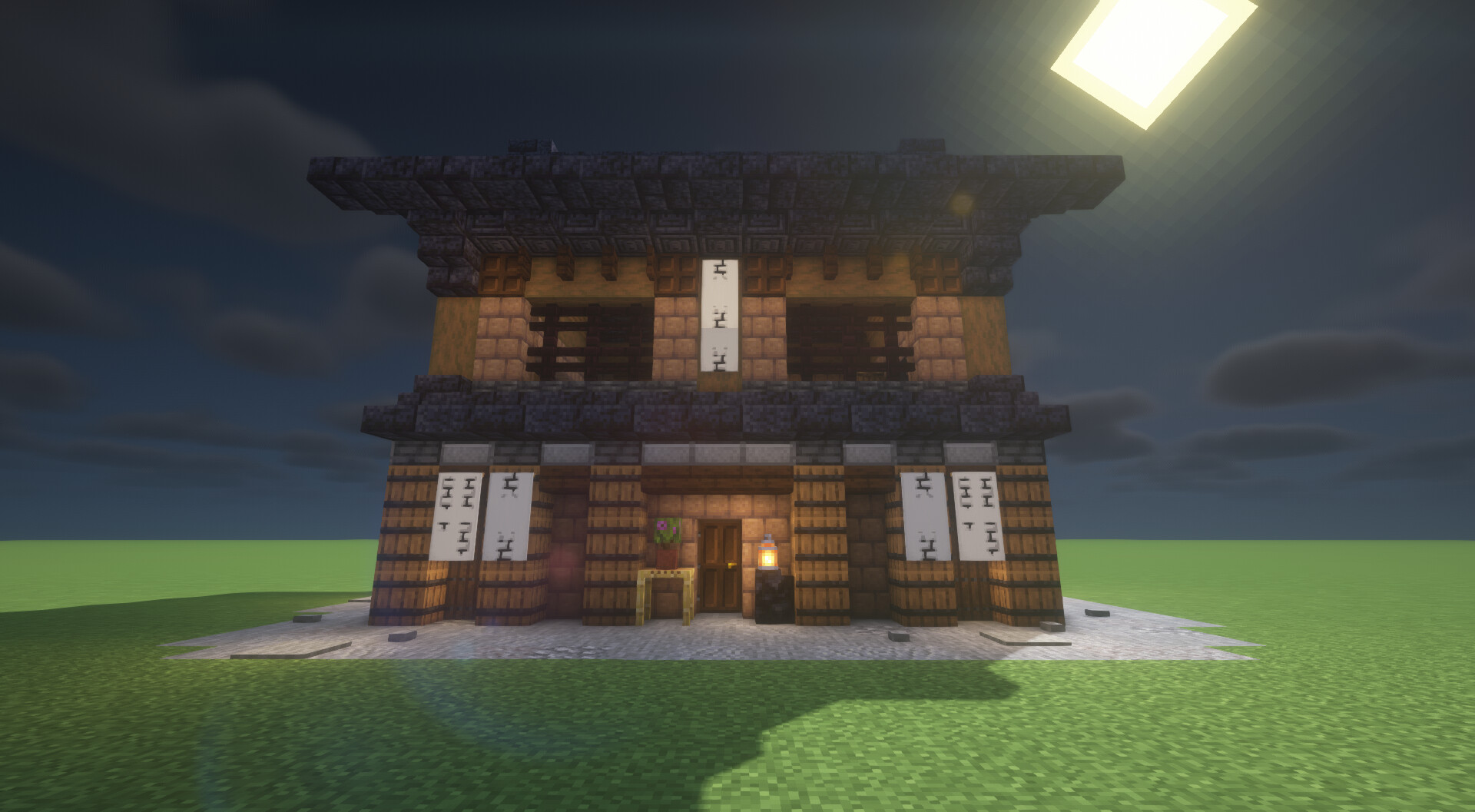 Japanese Tea House Minecraft Map