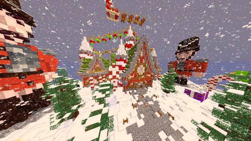 🎁CHRISTMAS LOBBY Minecraft Map