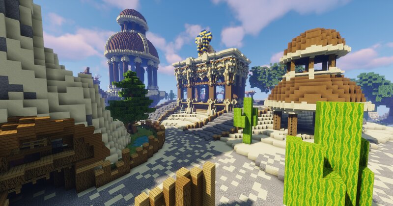 HCF Spawn DESERT Theme [FREE DOWNLOAD] Minecraft Map
