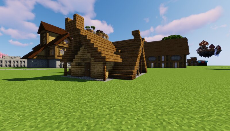 Viking House - Medium Wooden Hut Minecraft Map