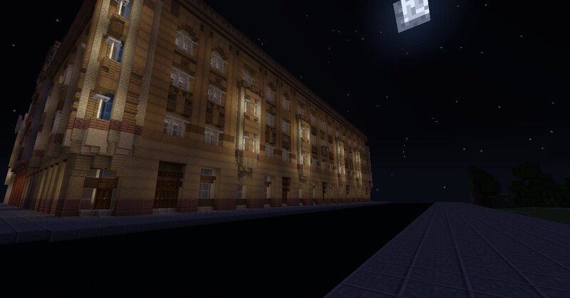 Central european style buildings Minecraft Map