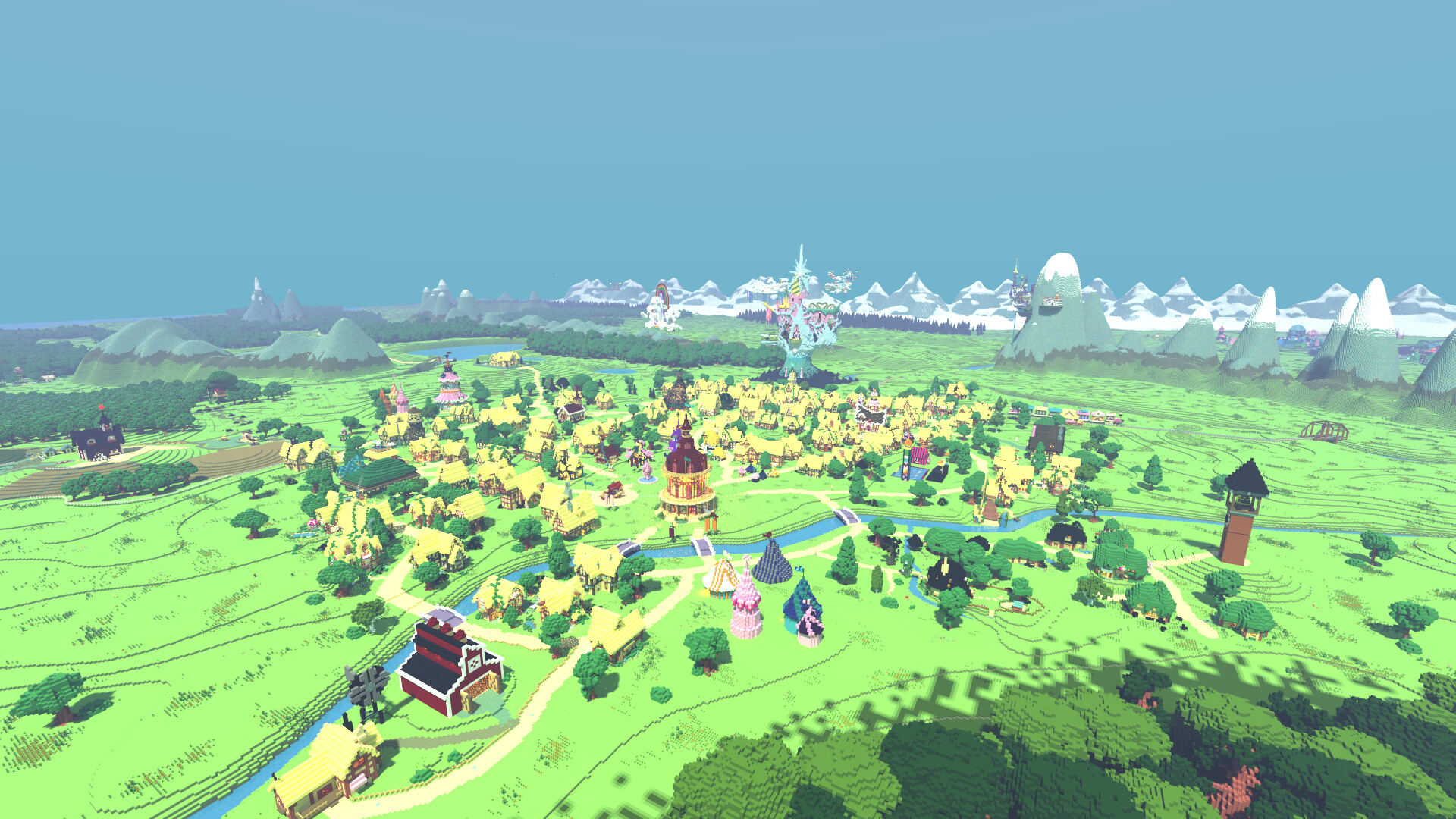 Land of Equestria Mlp Brohoof Revival Minecraft Map