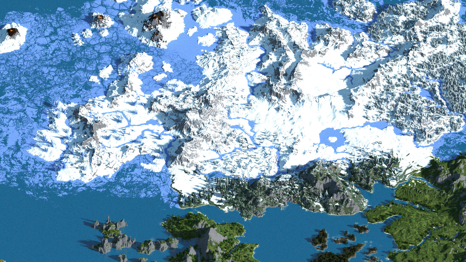 Adventure World - Myridia [WorldPainter | RPG Minecraft Map] Minecraft Map