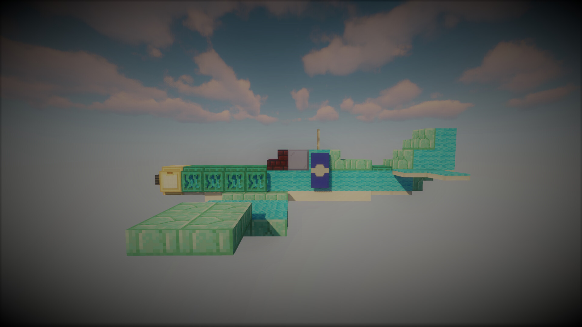 Vought F4U-1a Corsair Minecraft Map