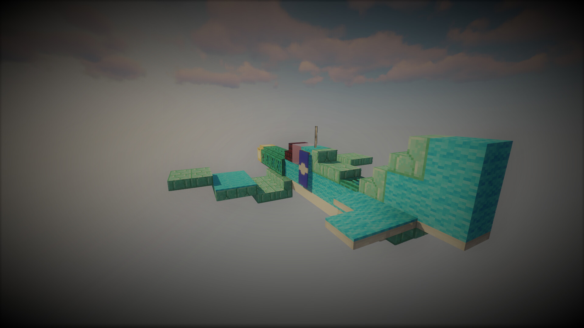 Vought F4U-1a Corsair Minecraft Map