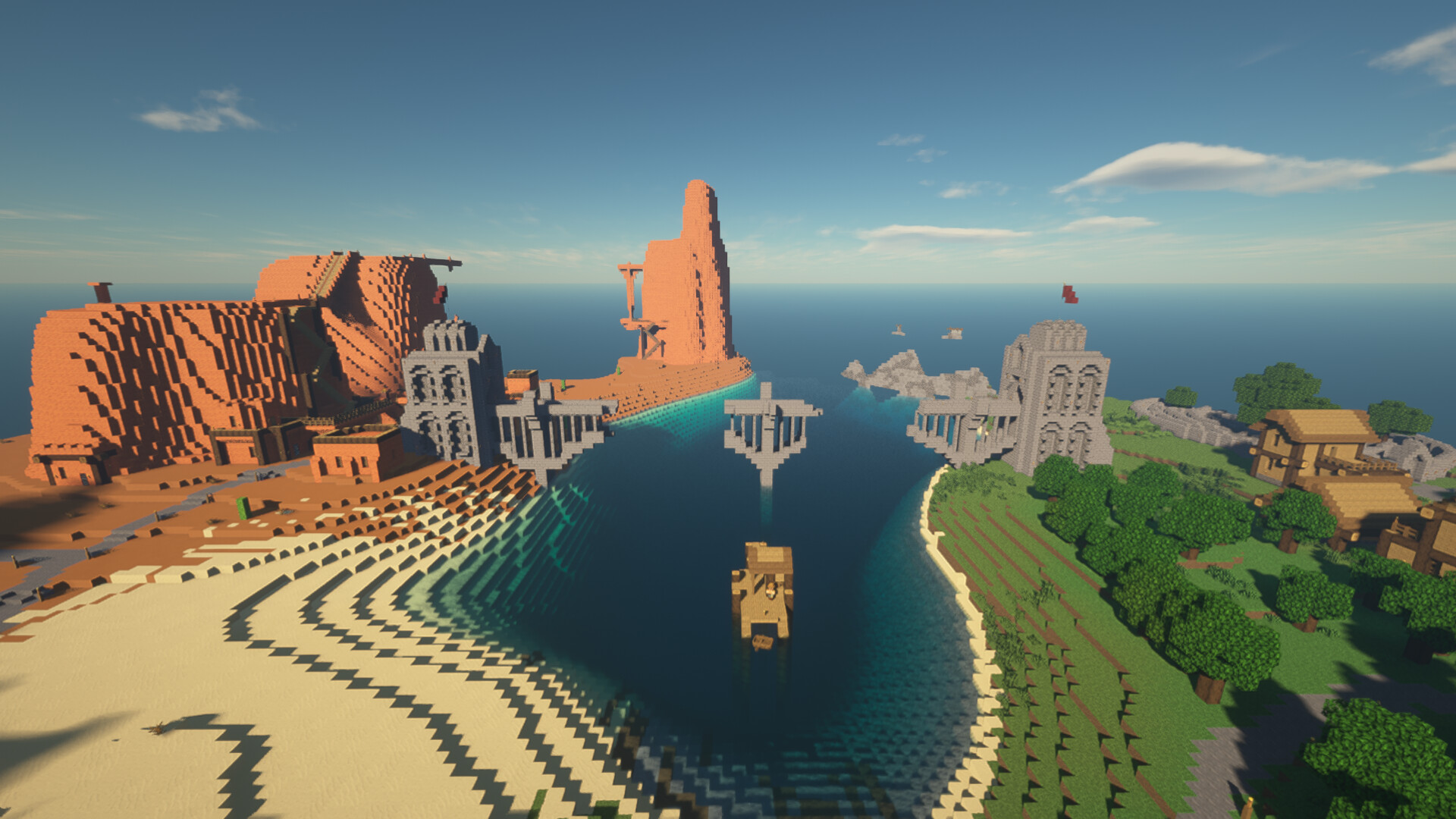 Magic island [1.16.5] v 0.7 Minecraft Map