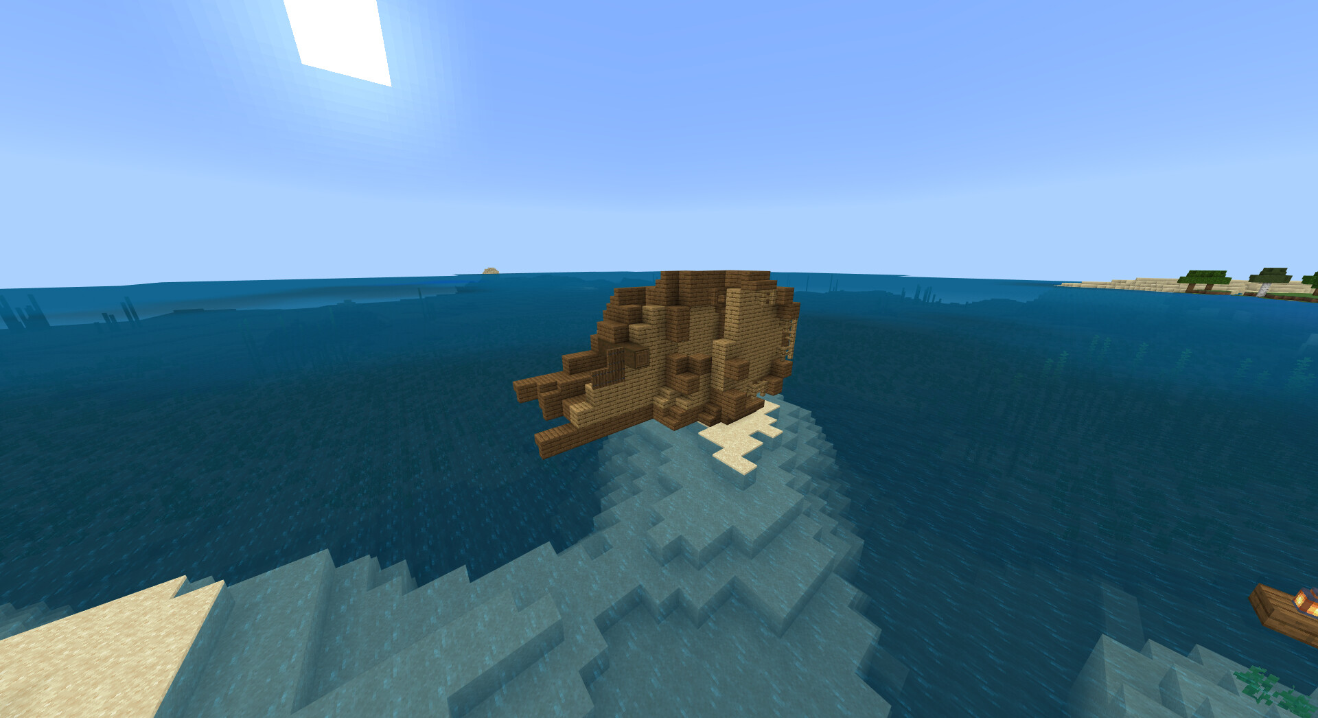 Simple Spawns: Shipwreck Shore (Both for Bedrock and Java!) Minecraft Map