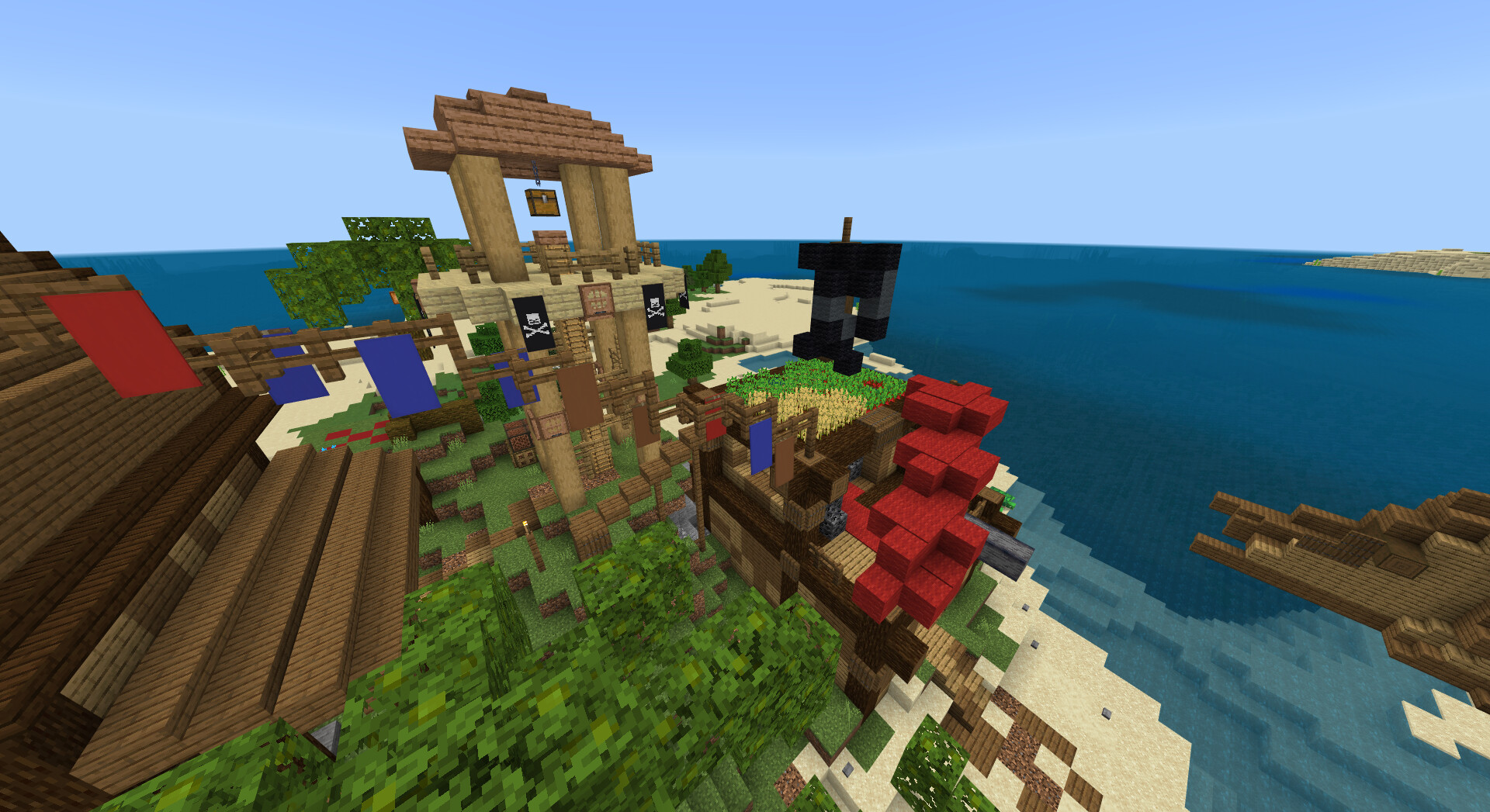 Simple Spawns: Shipwreck Shore (Both for Bedrock and Java!) Minecraft Map