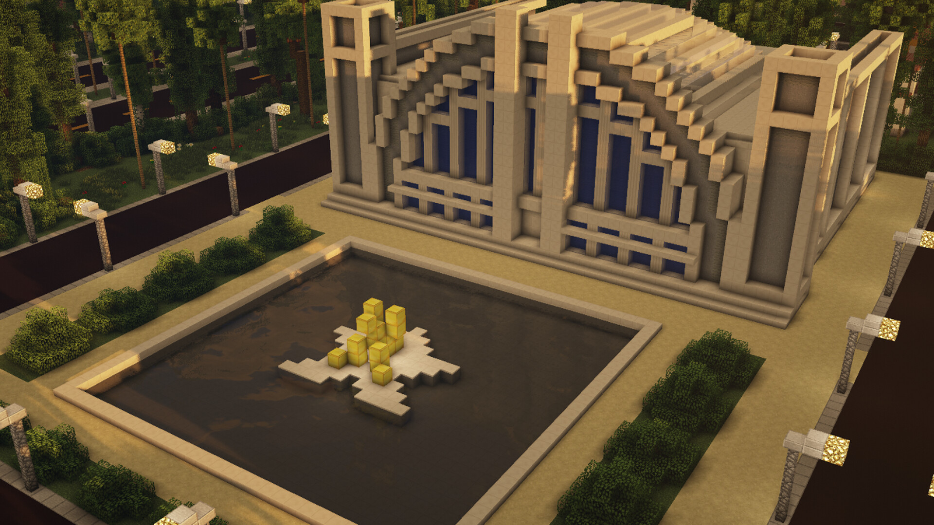 DC's Hall of Justice Minecraft Map