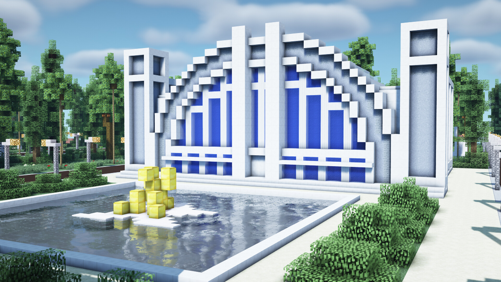DC's Hall of Justice Minecraft Map